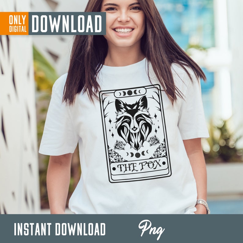 Fox Tarot Card PNG, the Magician Digital Download - Etsy Canada