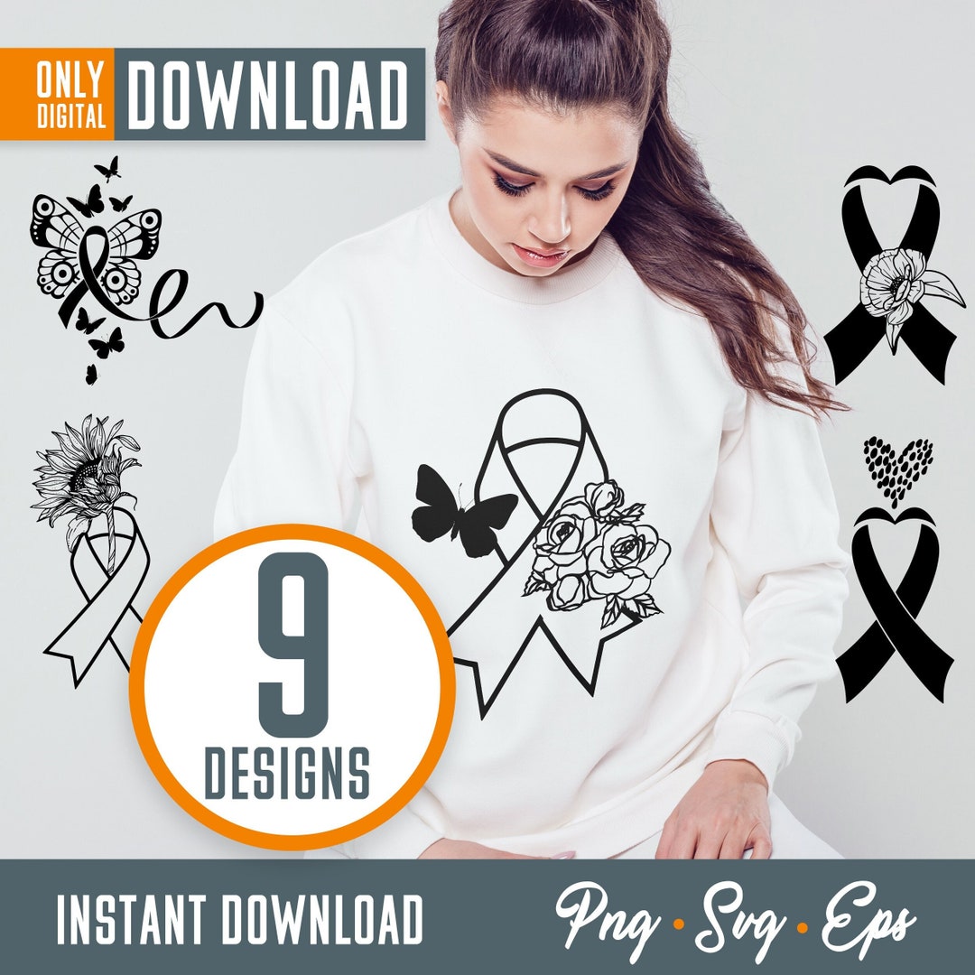 Awareness Ribbon SVG, Cancer Ribbon Svg, Cancer Ribbon Svg Bundle ...
