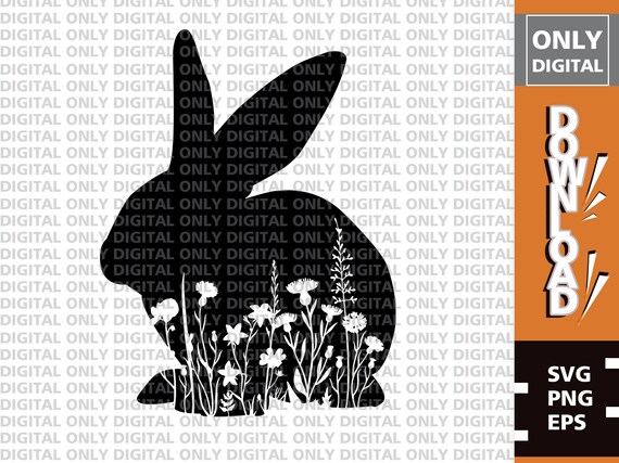 Hase Silhouette svg Hase SVG Hase SVG Hase SVG Bündel - Etsy Österreich