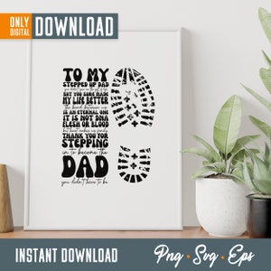 Dad Svg Bundle, Stepped up Dad Svg, Best Dad Ever, Step Dad Svg, Dad ...