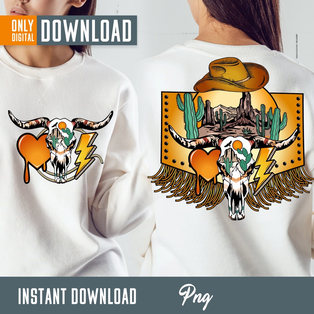 Western Png Design Printable Art , Digital Download - Etsy