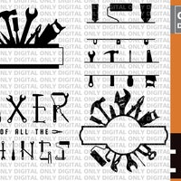 Mason Tools Svg | Carpentry Clipart | Brick Towel Cut File | Toolbox ...