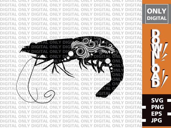 Cute Shrimp Svg Shrimp Svg Shrimp Clipart Shrimp Cut File - Etsy Ireland