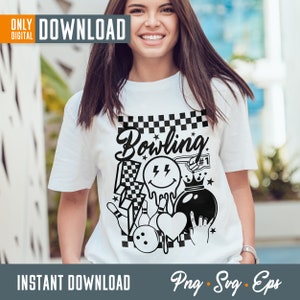 Bowling Svg Bundle Bowling Clipart Retro Bowling Svg - Etsy