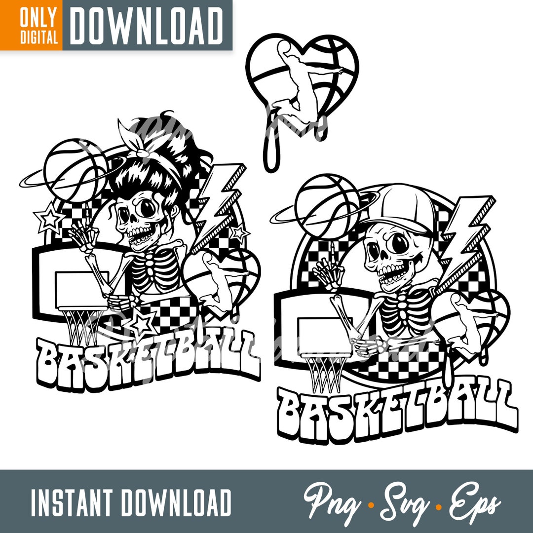 Basketball Svg Png, Basketball Sublimation Design Svg Png, Retro ...