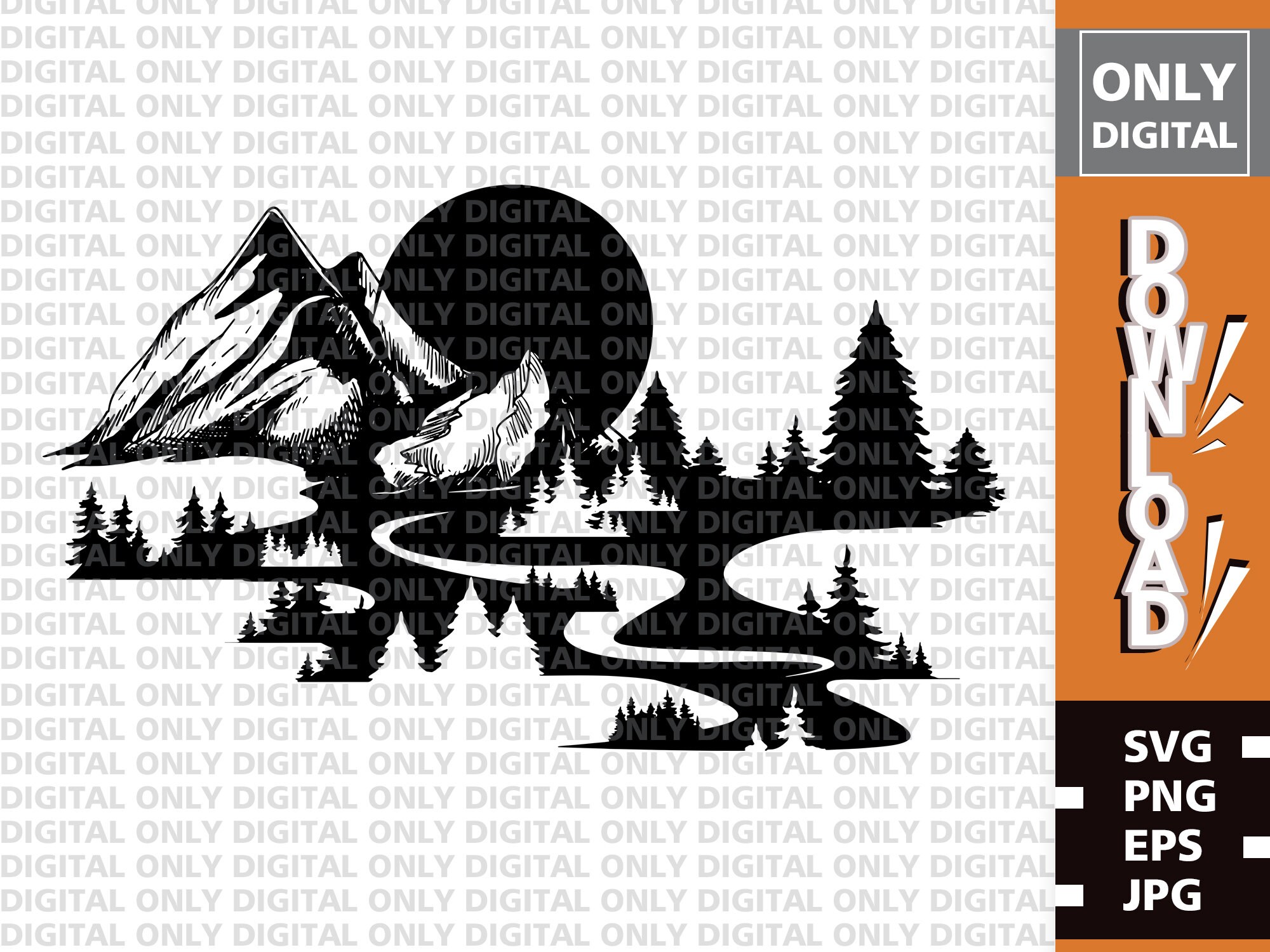 Berg Clipart Berg svg Berg svg Berg svg Berg svg Berg - Etsy Schweiz