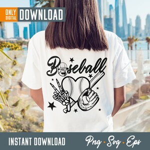 Baseball Smile Face Svg Love Baseball Bundle, Baseball Svg Png, Retro ...