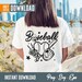 Retro Baseball Smile Face SVG Bundle, Love Baseball PNG (digital ...