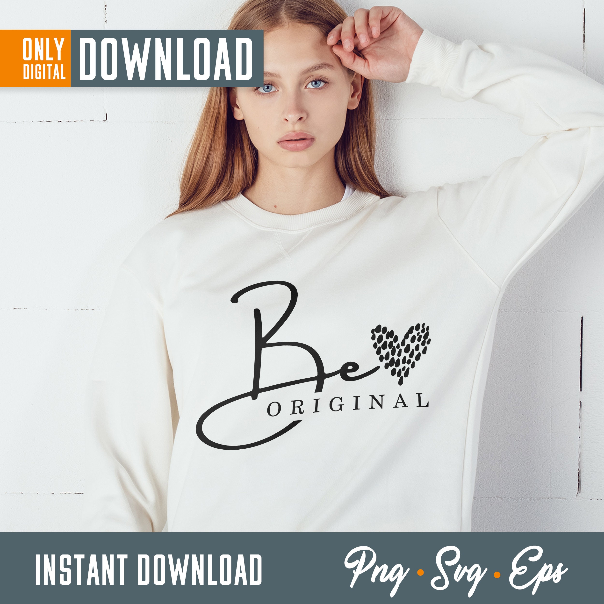 Be Original SVG PNG Be You Svg Motivational Svg Self Care - Etsy