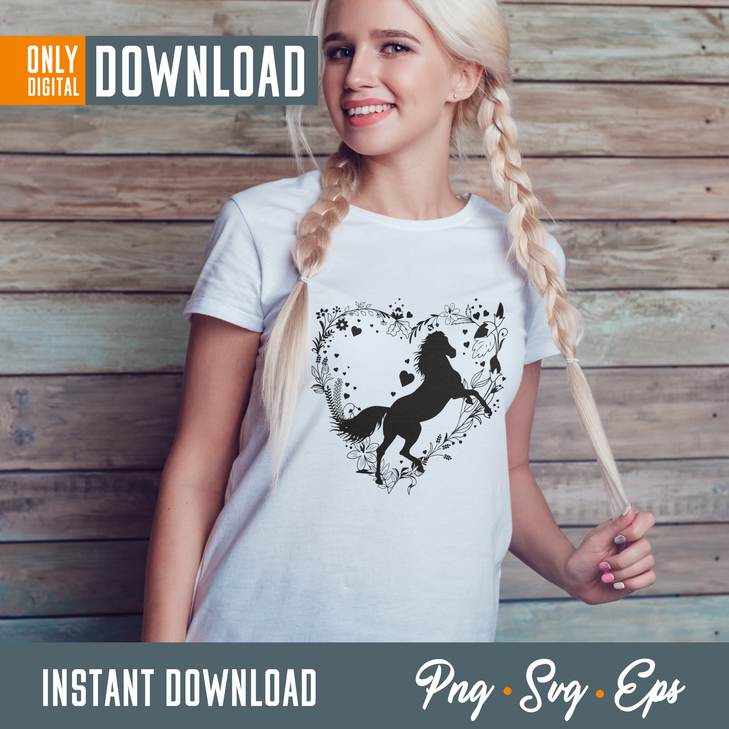 Paard verjaardag svg Paard svg Paard clipart paard - Etsy België