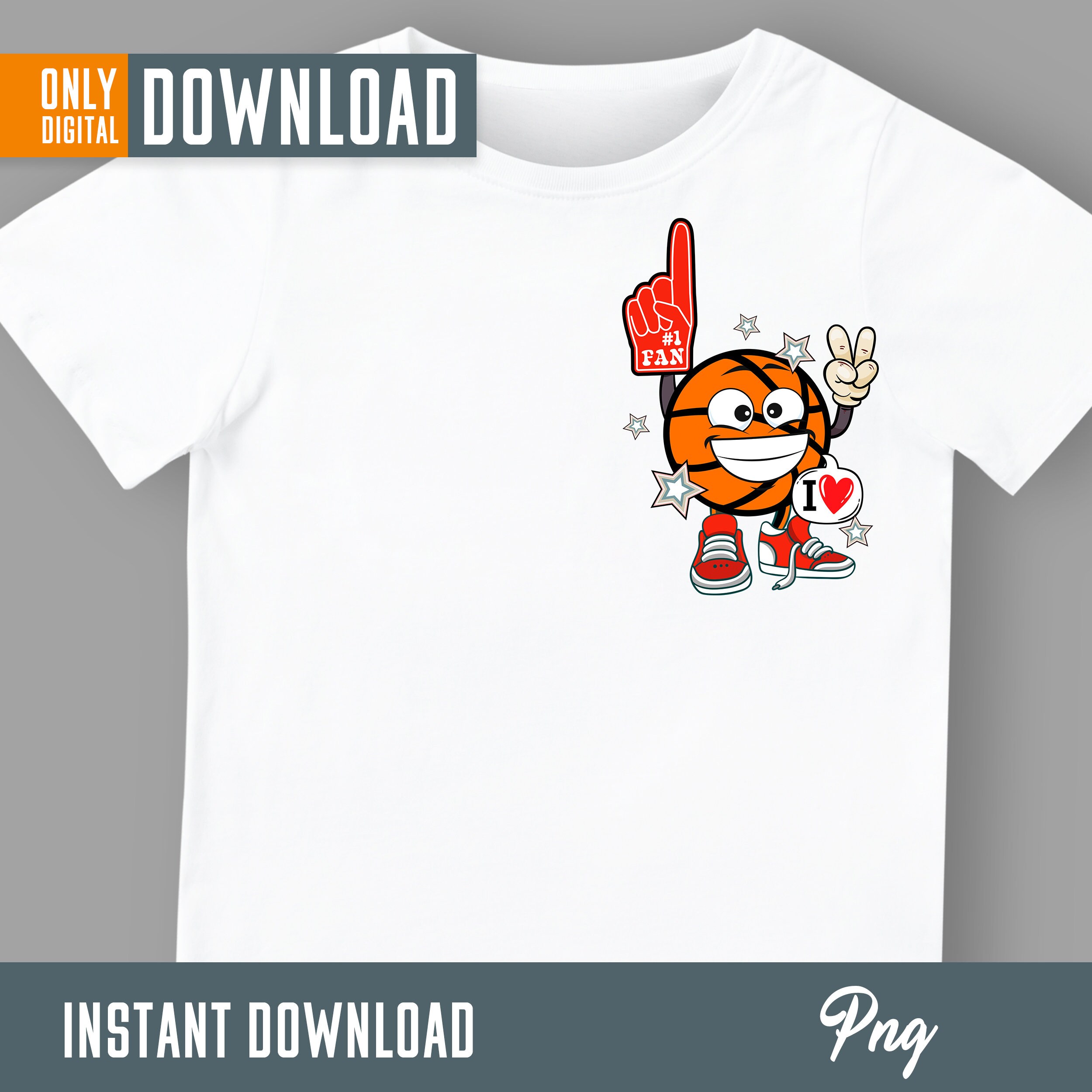 Retro Basketball Sublimation Design (PNG Digital Download) - Etsy