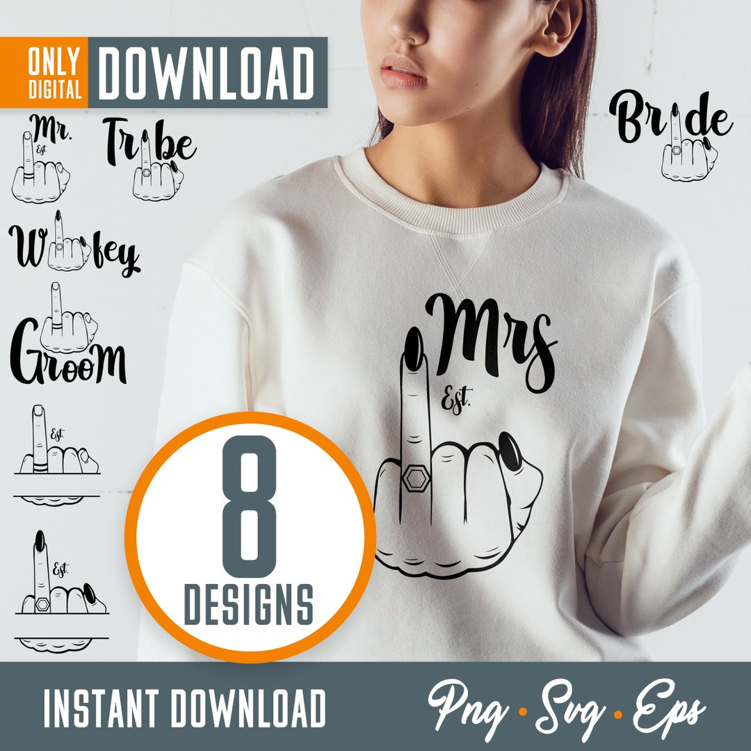 Wedding Finger Svg, Wedding Svg, Ring Svg, Engagement Ring Svg, Wifey ...