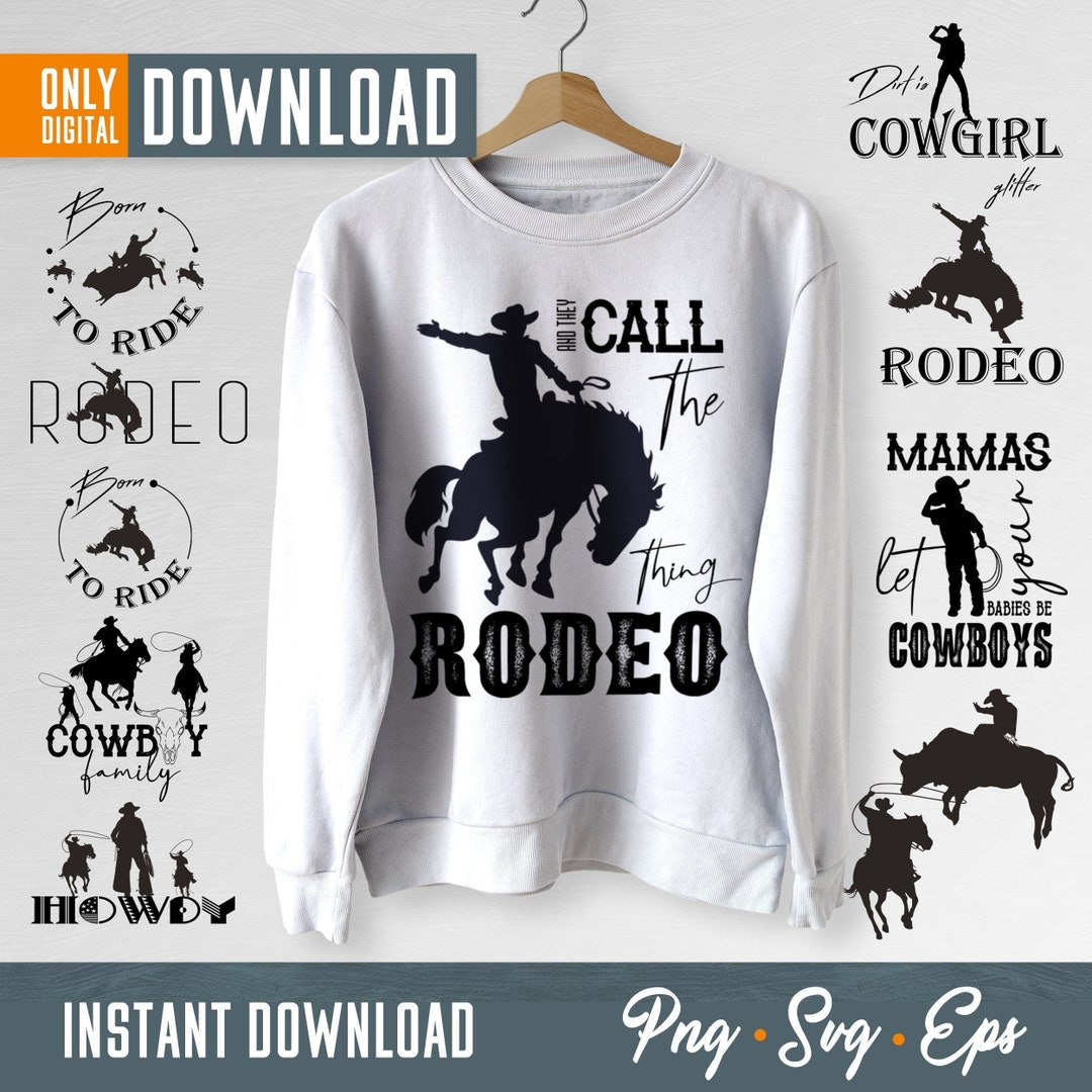 Rodeo Svg, Rodeo Clipart, Rodeo, Rodeo Vector, Western Svg, Cowboy Svg ...