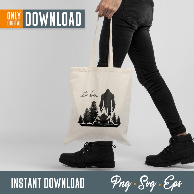 Bigfoot Svg Yeti Svg Yeti Clipart Yeti Bundle Bigfoot - Etsy