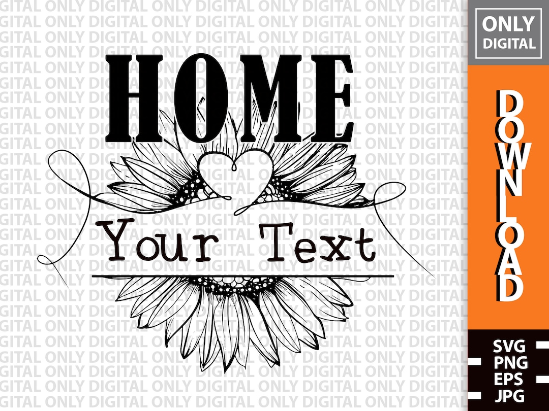 Home Monogram Svg , Home Svg . Home Sweet Home Svg , Family Svg ...