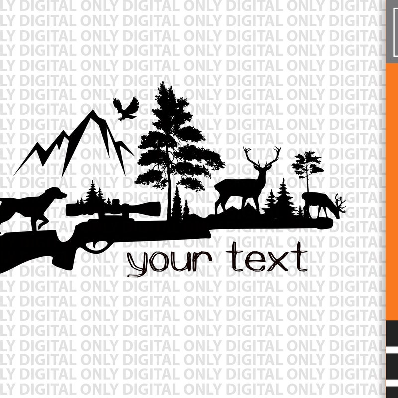 Deer Monogram Svg - Etsy