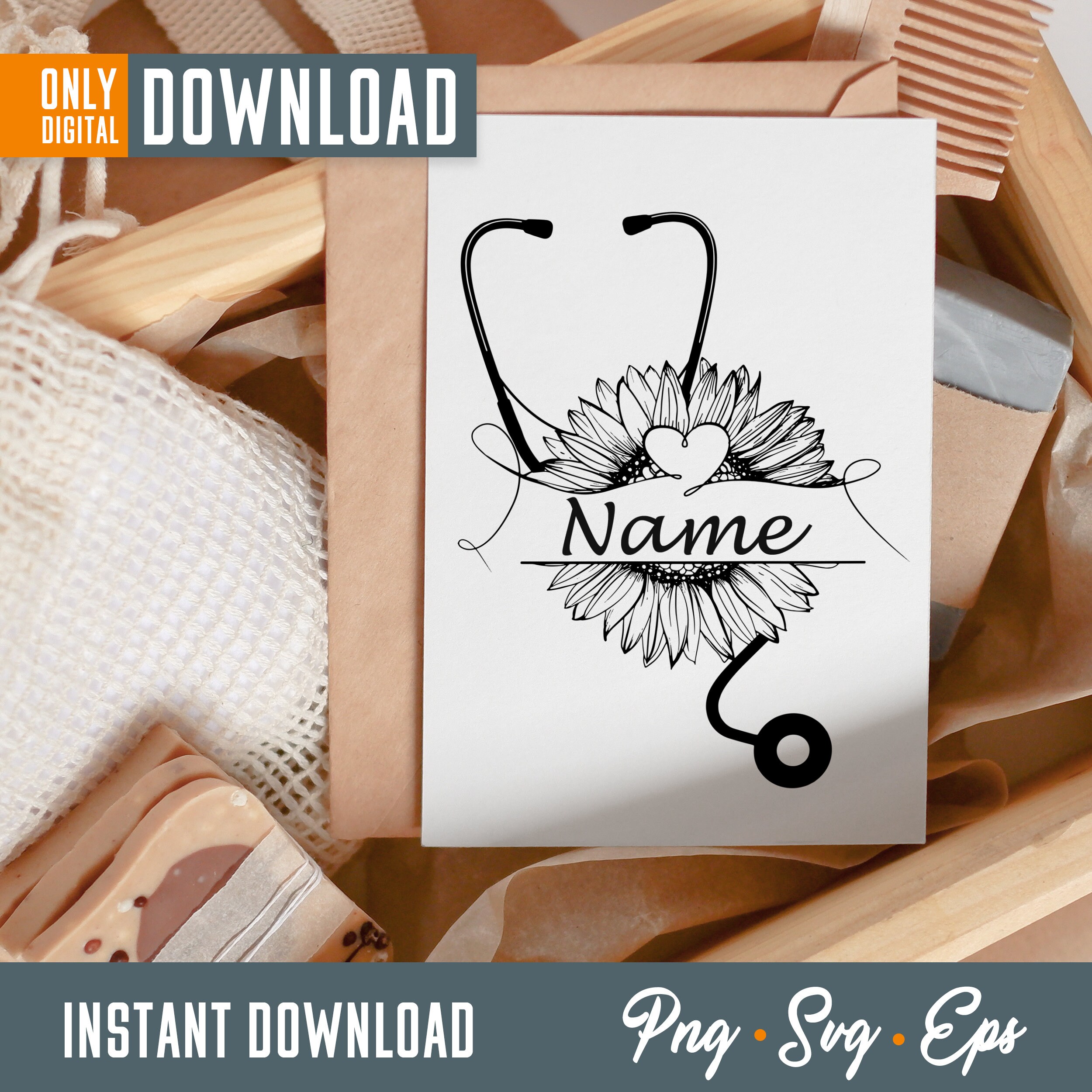 Personalized Stethoscope SVG Stethoscope SVG Heart - Etsy