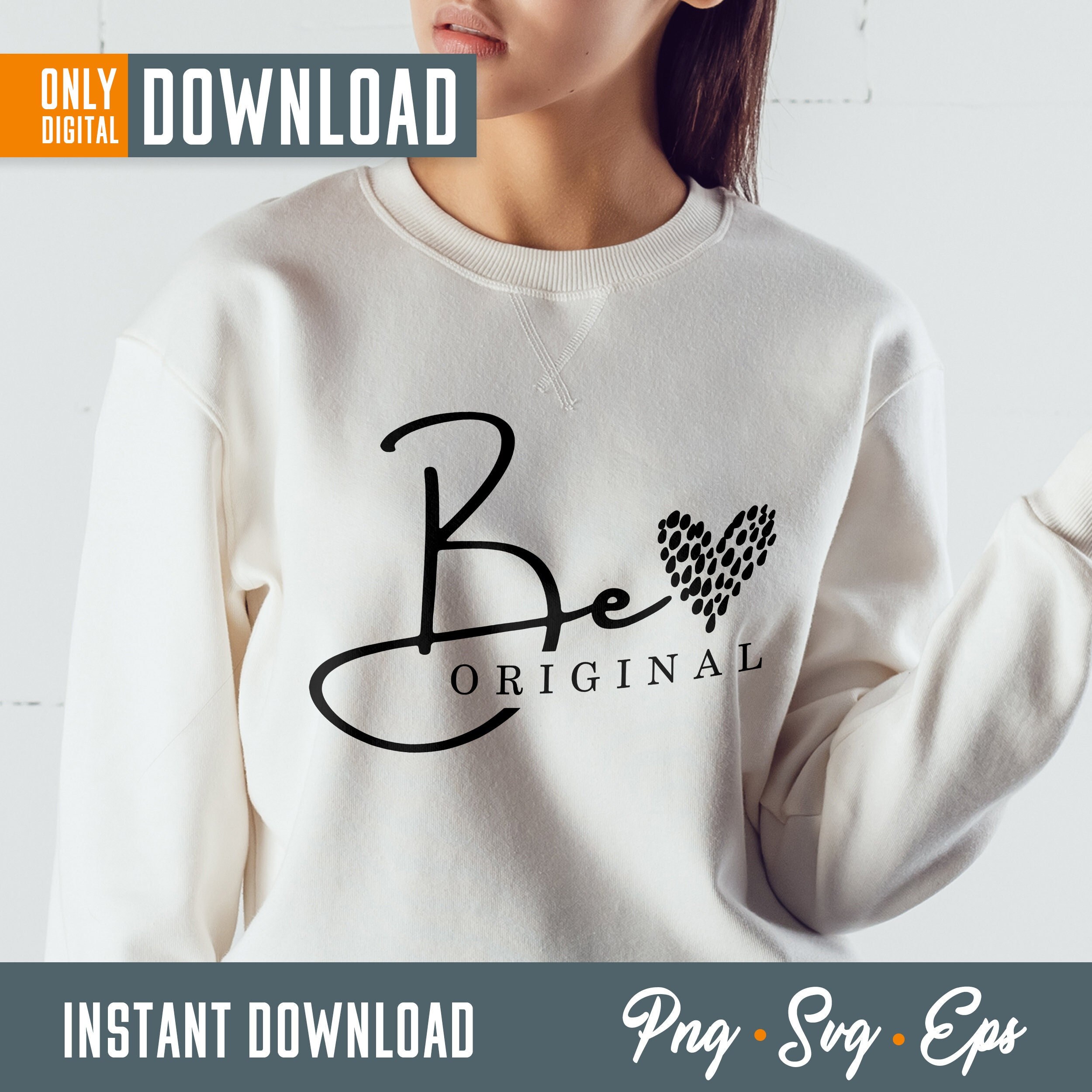 Be Original SVG PNG Be You Svg Motivational Svg Self Care - Etsy