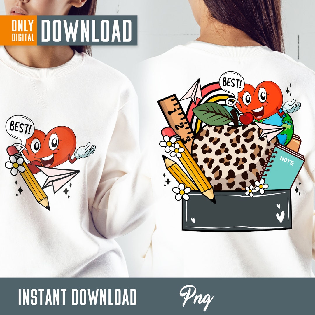 Back to School Png, Retro Teacher Png , Teacher Png, School Clipart ...