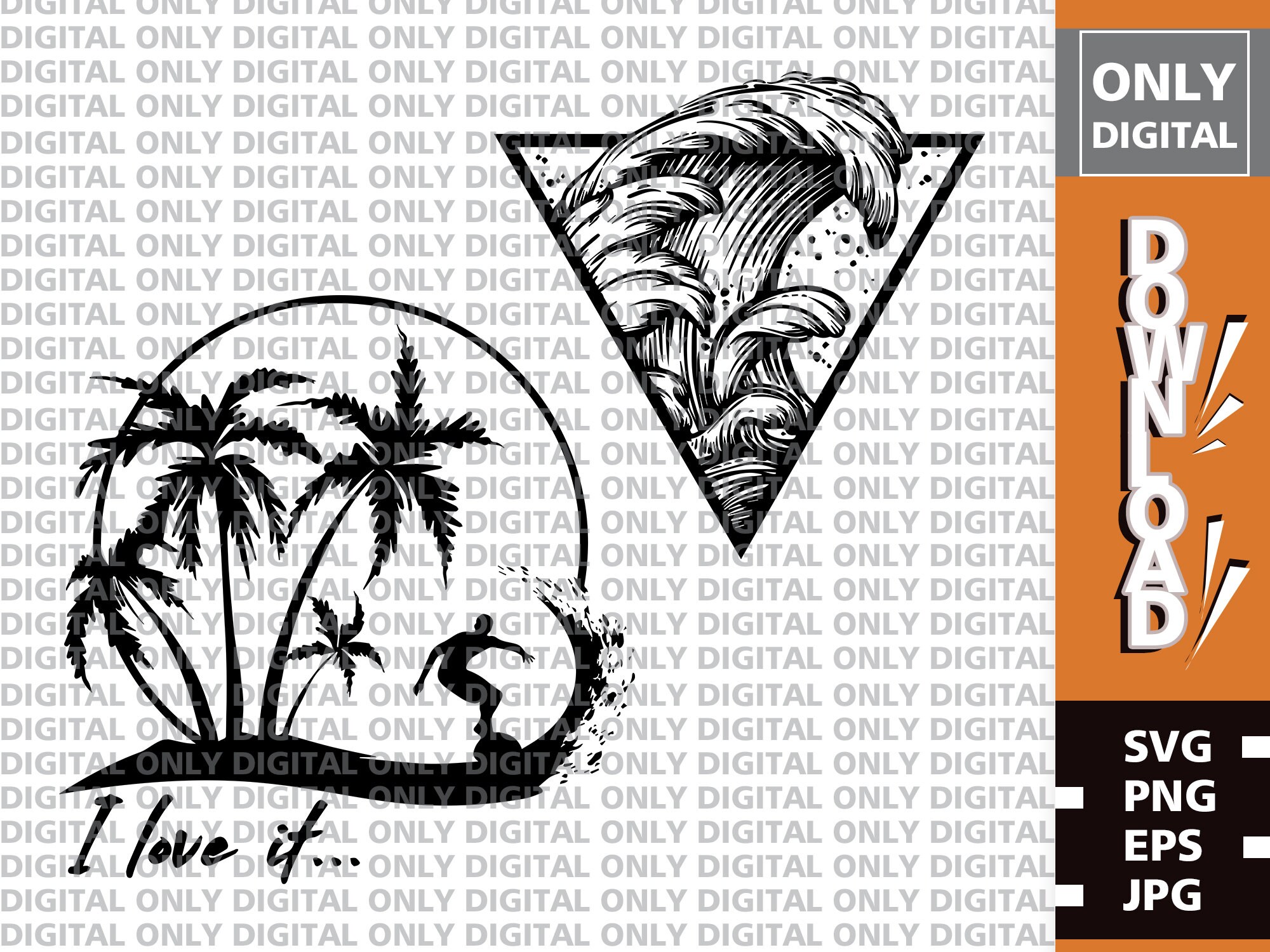 Wave Svg Printable Wave Svg Wave Clipart Svg Wave Bundle - Etsy