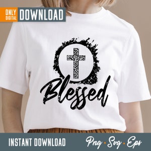 Retro Blessed SVG Png , Blessed Svg, Faith Svg, Christian Svg ...
