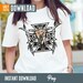 Cow Print Bull Skull PNG, Aztec Western Design (instant Download) - Etsy
