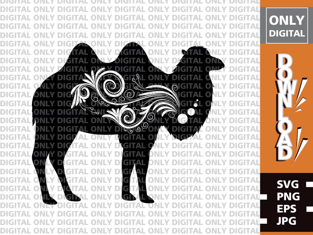 Cute Camel Svg, Camel Svg, Camel Clipart, Camel Bundle, Camel Cut File ...