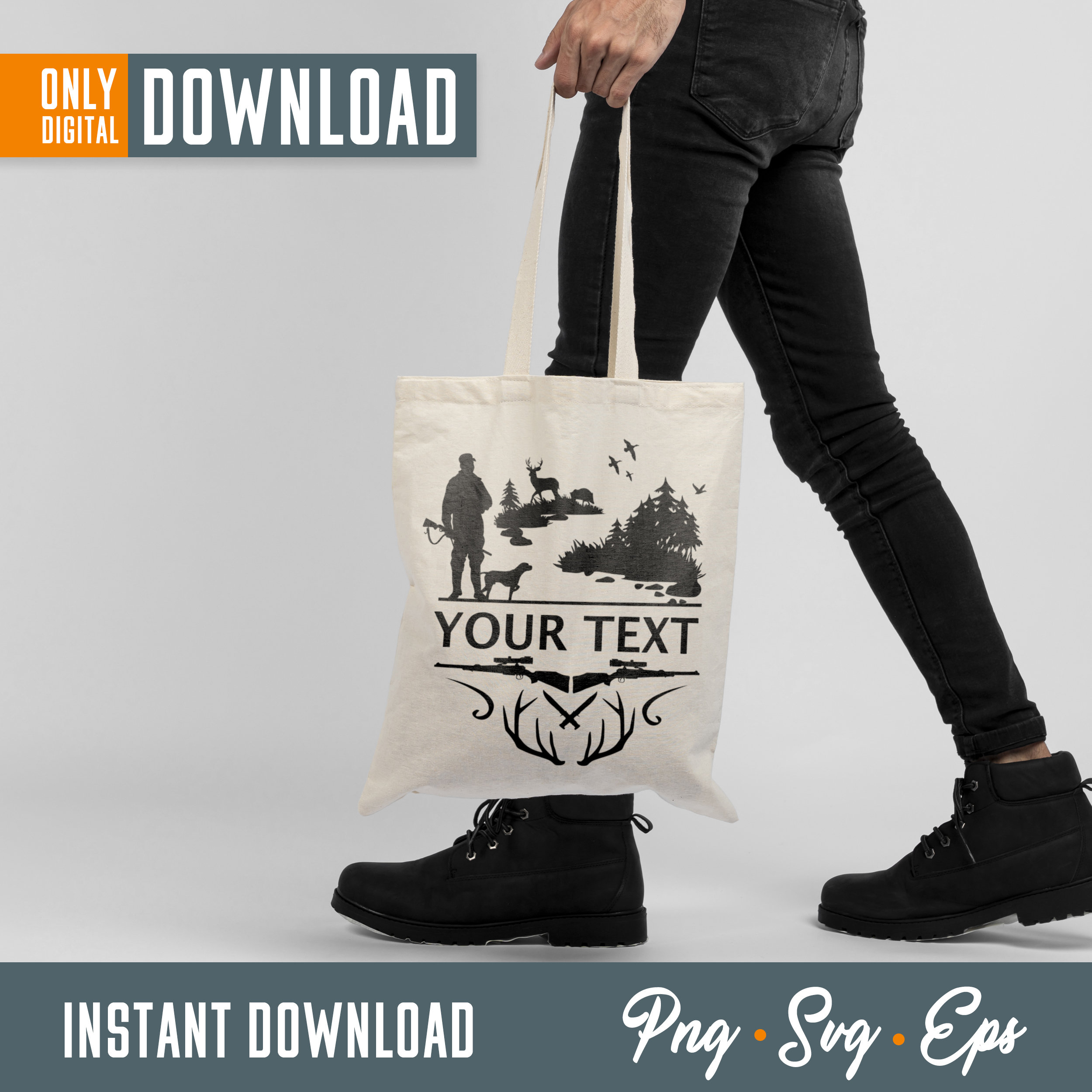 Hunting Monogram Frame Svg Hunting Svg Hunting Hunting - Etsy