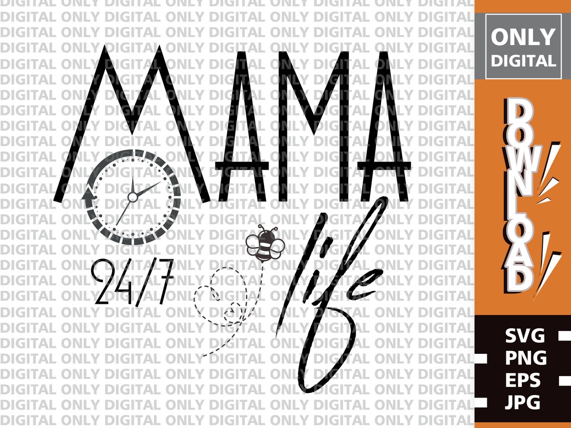 Mama Life Svg mama Life Png mama Svg mama Life Clipart - Etsy