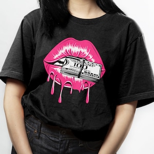 Dripping Lips Svg, Money Svg, Money Clipart, Lips Svg , Dripping Lips ...