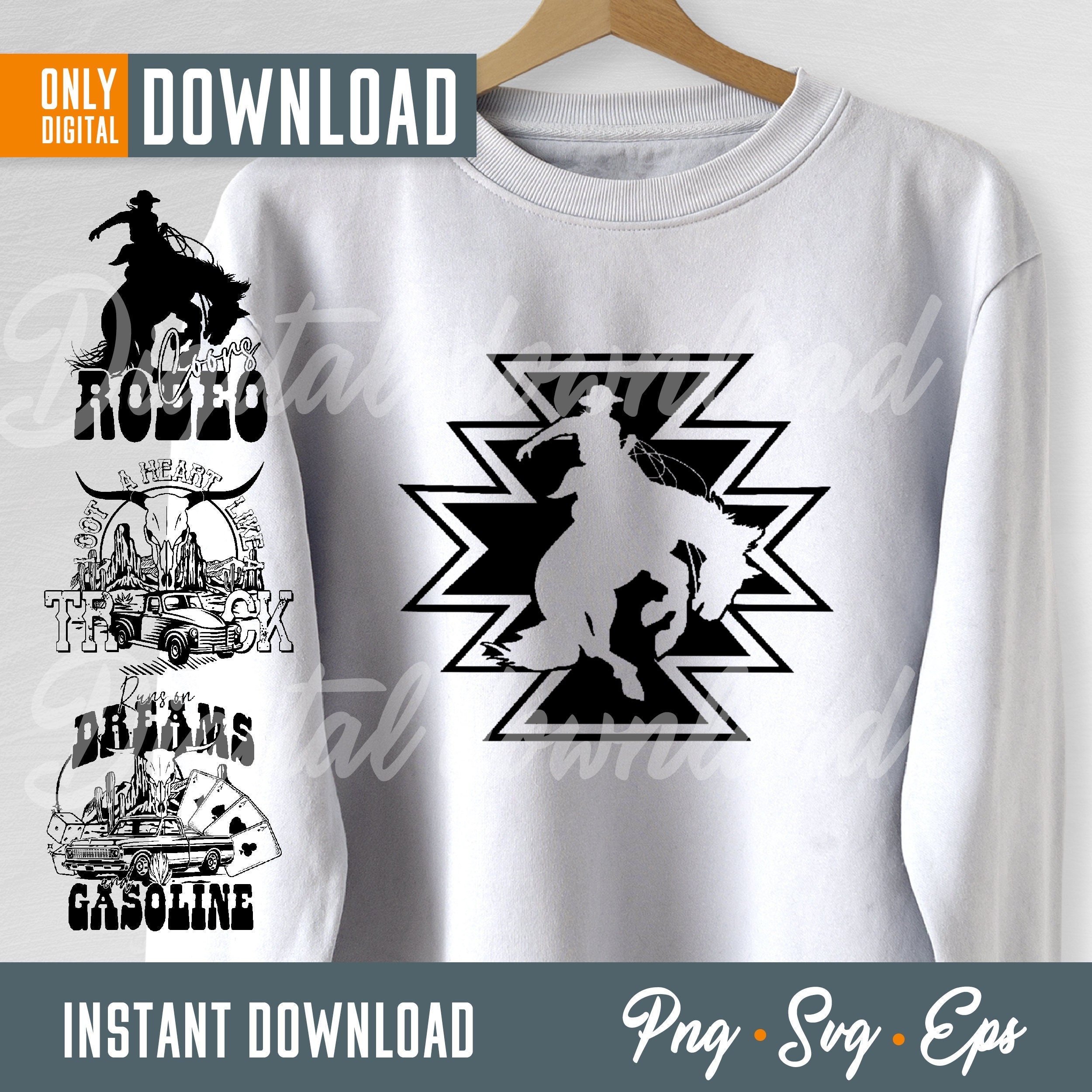 Western Rodeo Svg Bundle Rodeo Svg Western Svg Retro - Etsy Canada