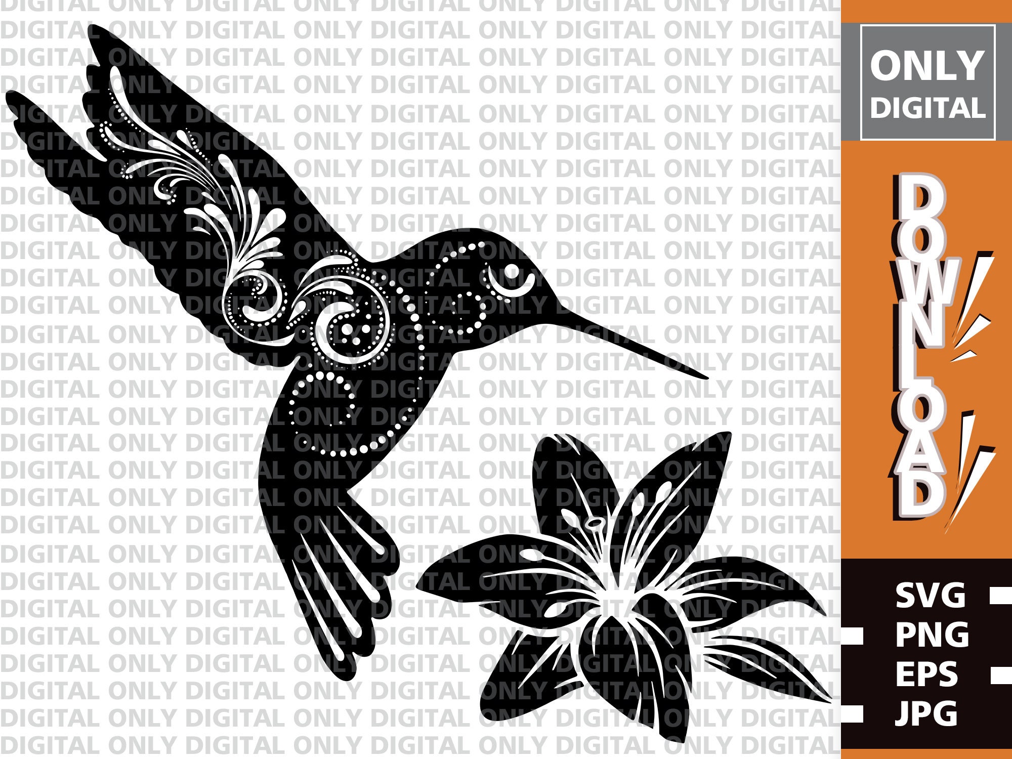 Hummingbird Svg for Cricut Hummingbird Svg Floral - Etsy Ireland