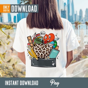 Back to School Png, Retro Teacher Png , Teacher Png, School Clipart ...