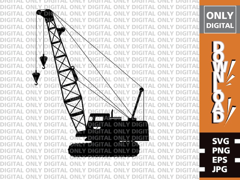 Crane Svg Crane Png Crane Clipart Crane Bundle | Etsy