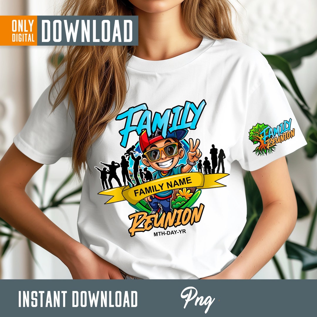 Family Reunion Shirt PNG, Custom Name Design (digital Download) - Etsy