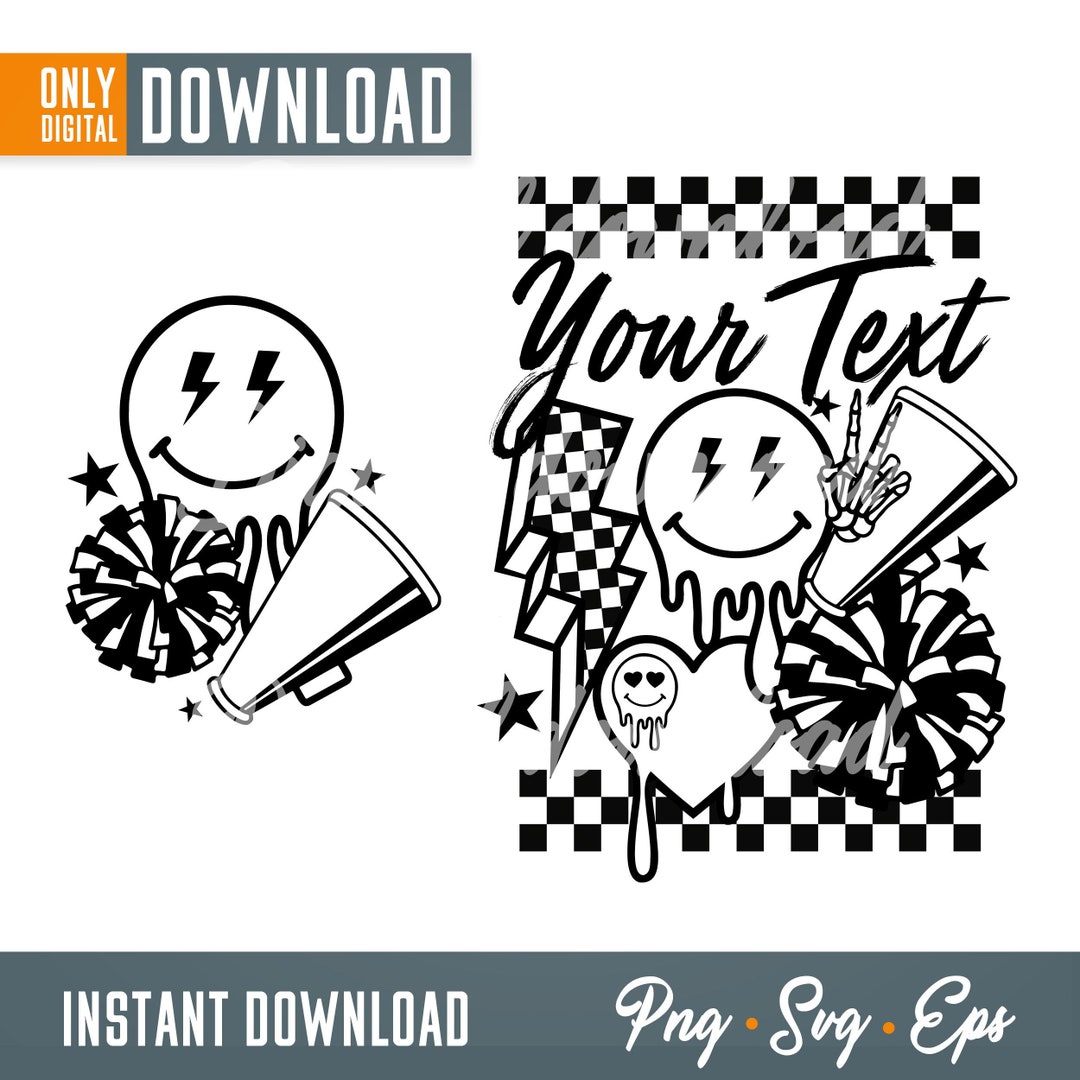 Cheer Custom Svg Bundle Cheer Monogram Svg Cheer Mom Svg - Etsy