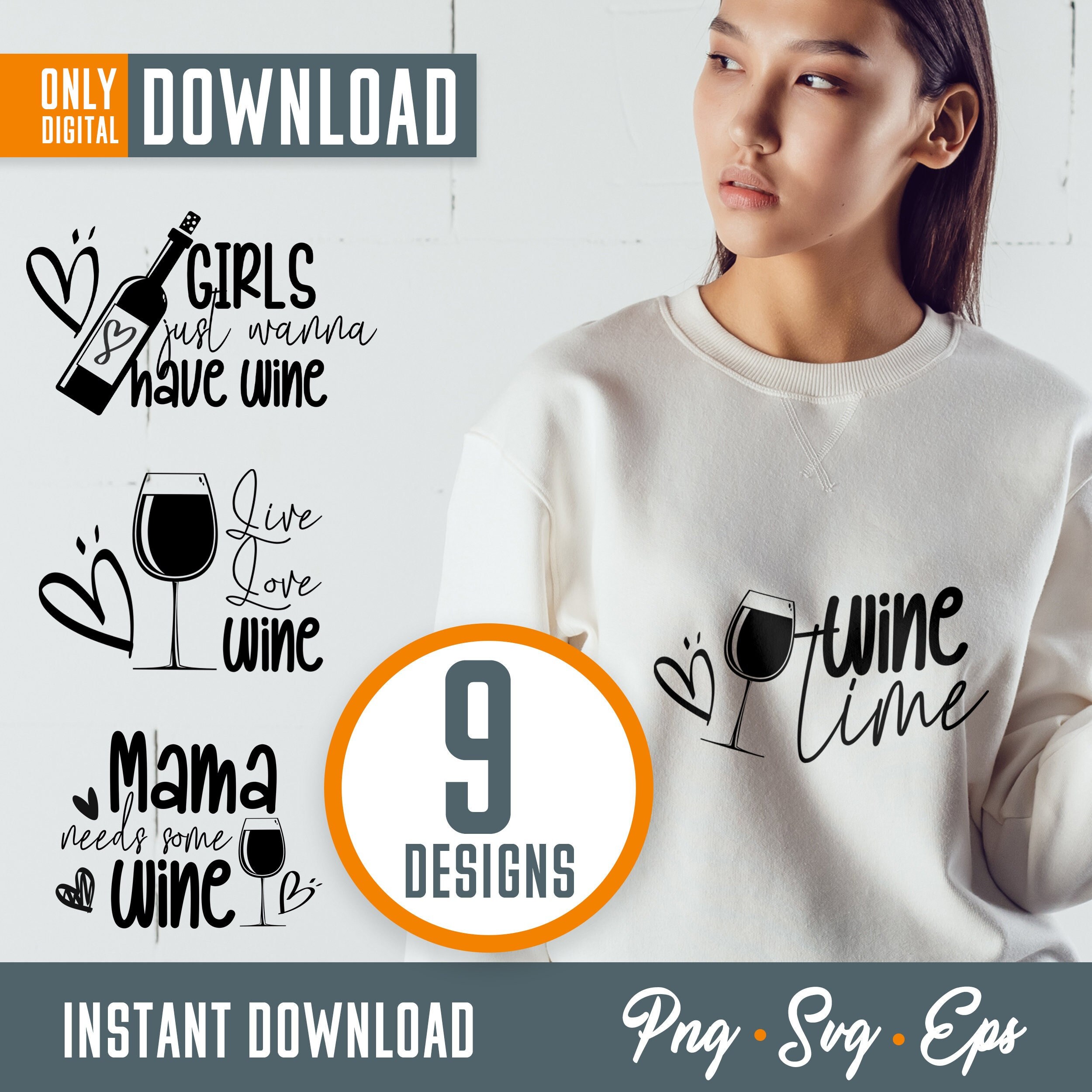 Wine Quote Svg Wine SVG Wine Mom Wine Sayings Funny Wine - Etsy