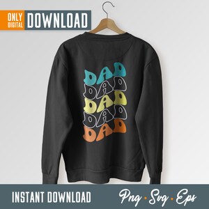 Dad Svg Bundle Retro, Dad Svg, Father's Day Svg, Funny Dad Quotes Svg ...