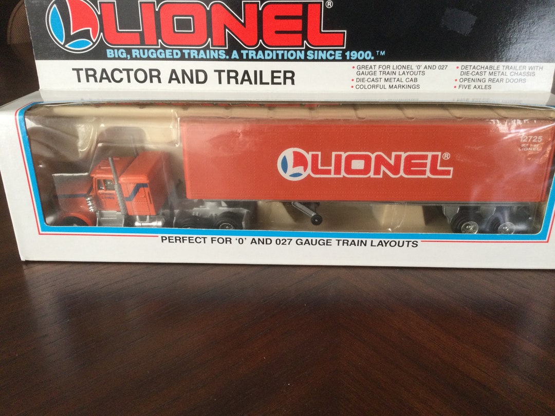 Lionel Tractor and Trailer 6-12725 New - Etsy