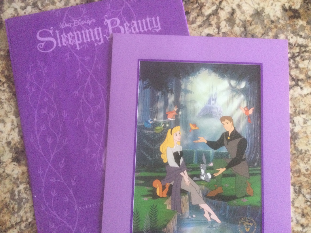 Disney Sleeping Beauty Lithograph - Etsy