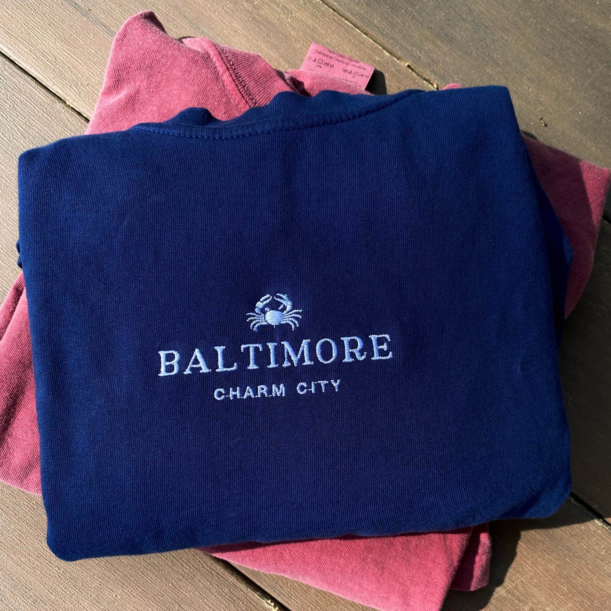 Baltimore Maryland T-shirt Retro Comfort Colors T-shirt - Etsy