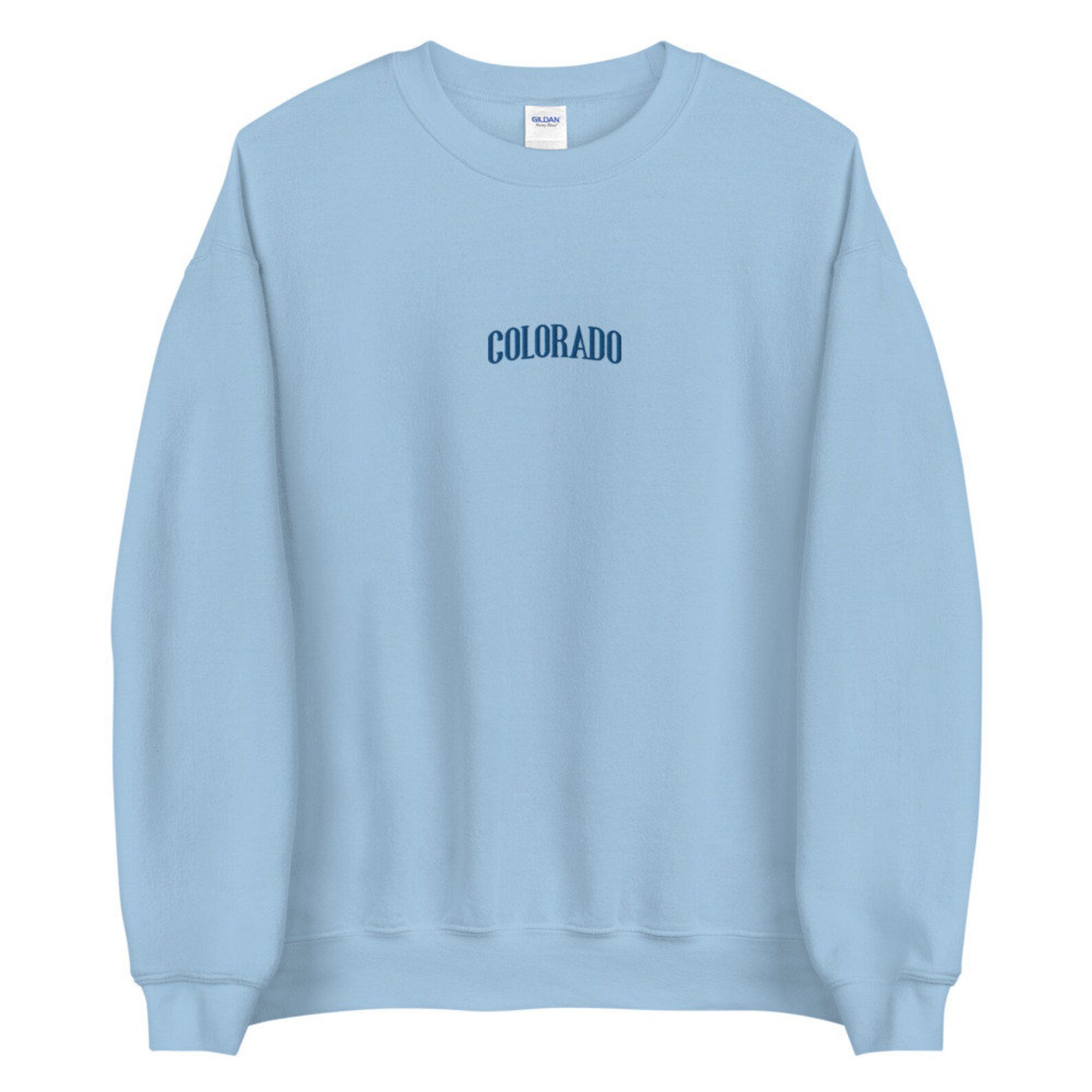 Colorado Sweatshirt Embroidered, State Crewneck, Vintage Sweater ...