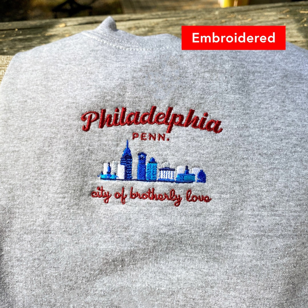 Philadelphia Pennsylvania Sweatshirt, Philly Crewneck Vintage ...