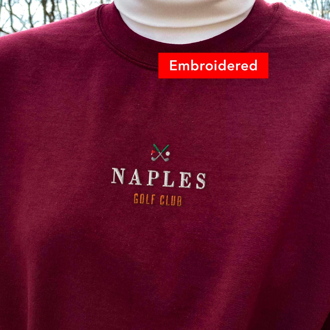 Golf Sweatshirt Embroidered Crewneck, Vintage Golf Sweater - Etsy