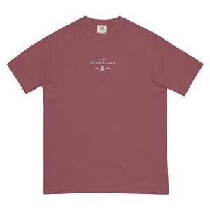 Lake Champlain Vintage T-shirt, Retro New York Graphic Tee, Comfort ...