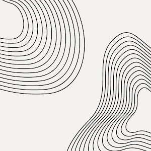 Minimalist Lines Art 1 | Black and Beige Lines | Digital Download | Mid ...