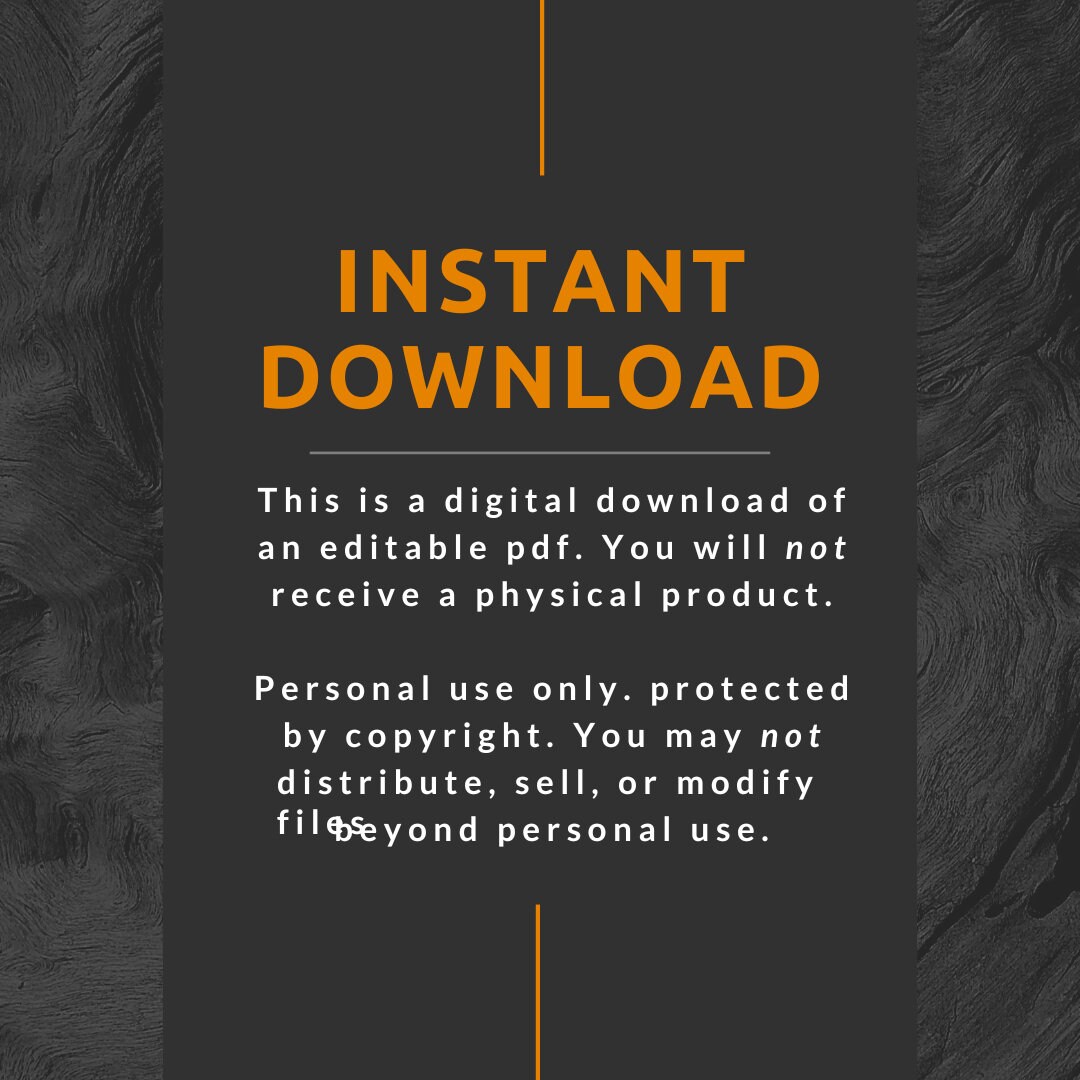 Periodic Rental Inspection Checklist (instant Download - Editable PDF ...