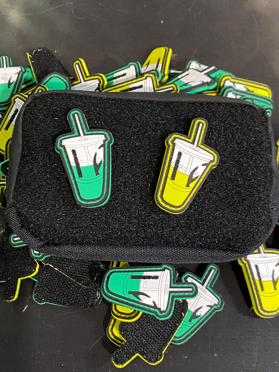 Dew and Baja Ranger Eye Hook and Loop Patches - Etsy