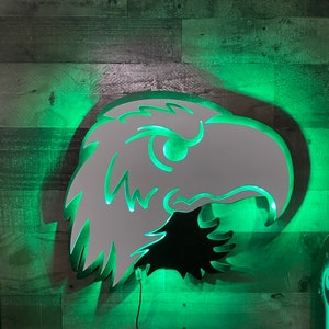 Backlit LED Custom Eagle 3D Sign - Etsy