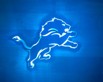 Detroit Lions Sign - Etsy